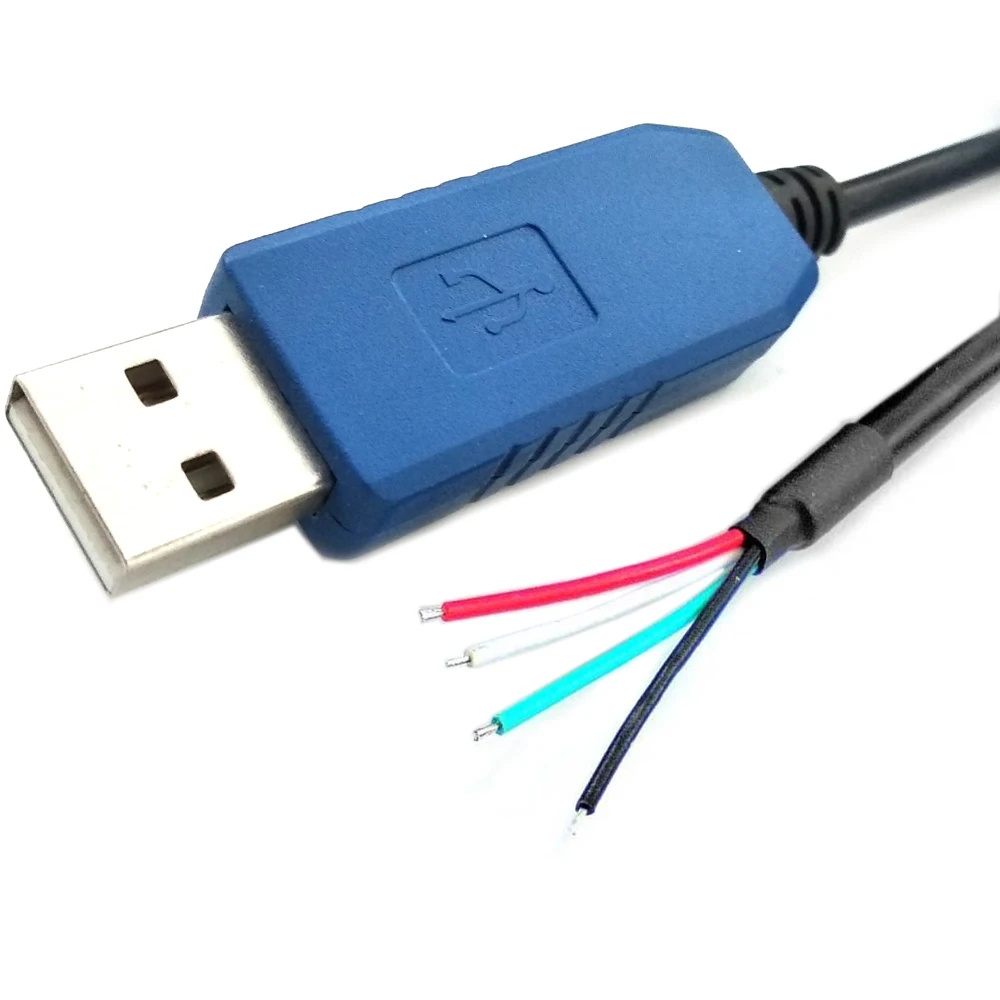 pl2303ta usb uart ttl 3.3v wire end for programming flashing debug ...