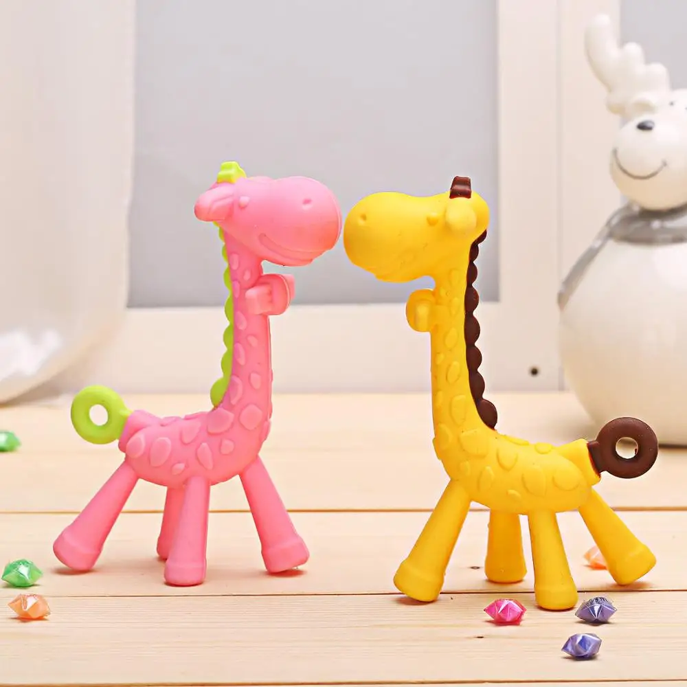 Baby-Teeth-Fawn-Molar-Rod-Giraffe-To-Bite-The-Teether-Safty-Baby ...