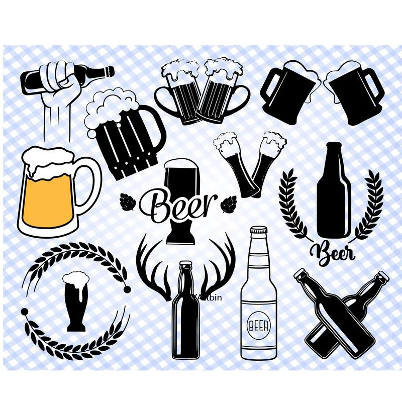 Beer New Design 2021 Metal Cutting Dies Layering Stencils For Card ...
