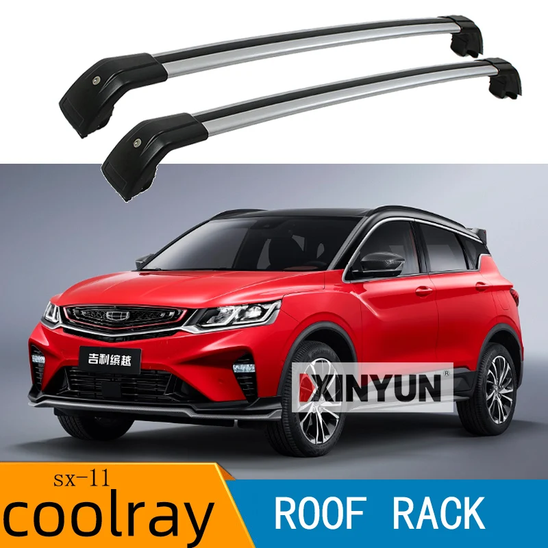 Shiturui 2pcs Roof Bars For Geely Coolray Sx11 2019 2020 2021 Aluminum ...