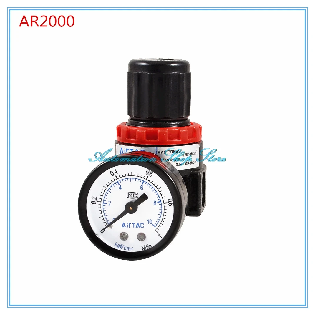 Free Shipping Ar2000 1/4" Pneumatic Air Compressor Pressure Regulator ...