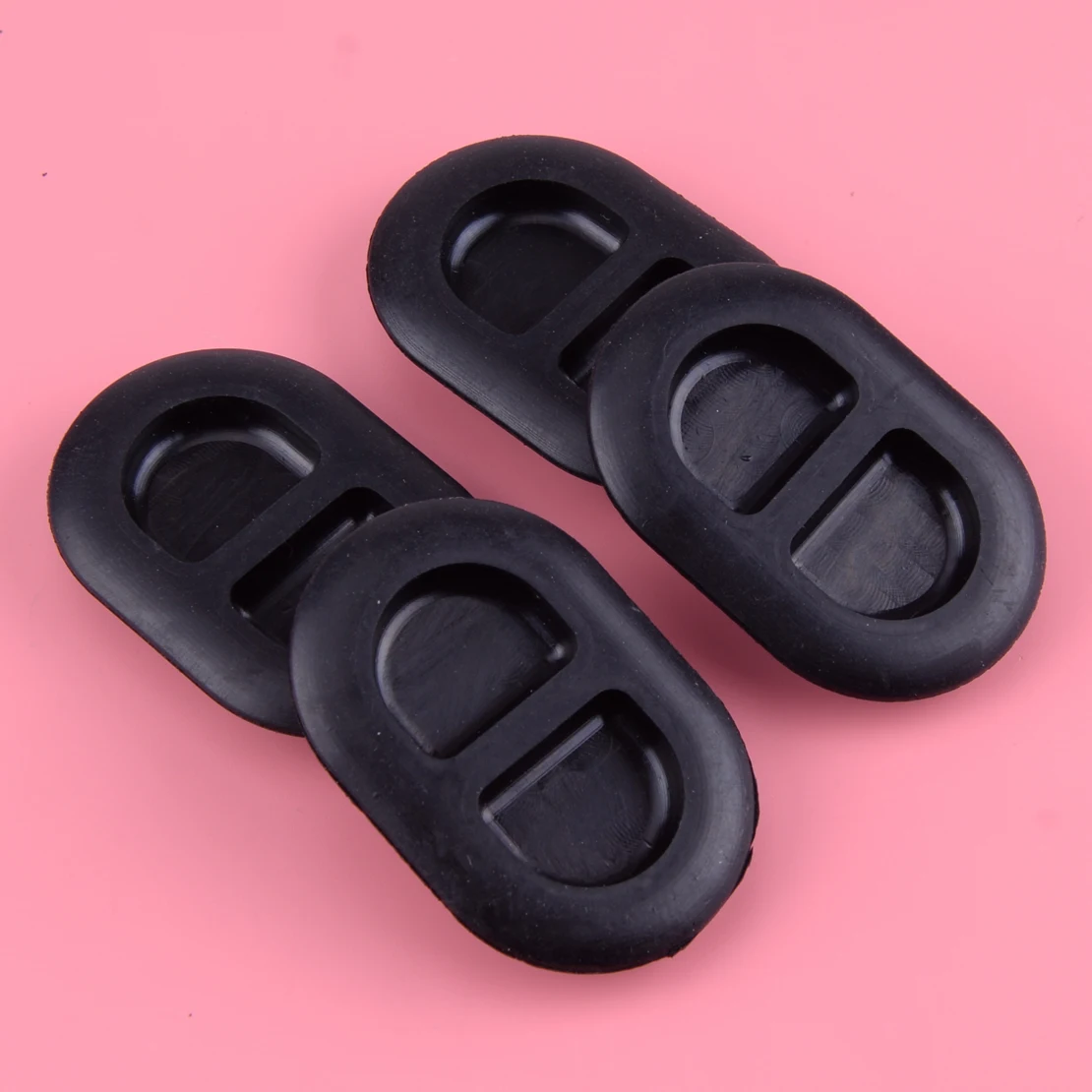 68194821AA 4Pcs Black Oval Shaped Floor Pan Plugs Drain Hole Cover Fit 68194821AA 4Pcs Black Oval Shaped Floor Pan Plugs Drain Hole Cover Fit