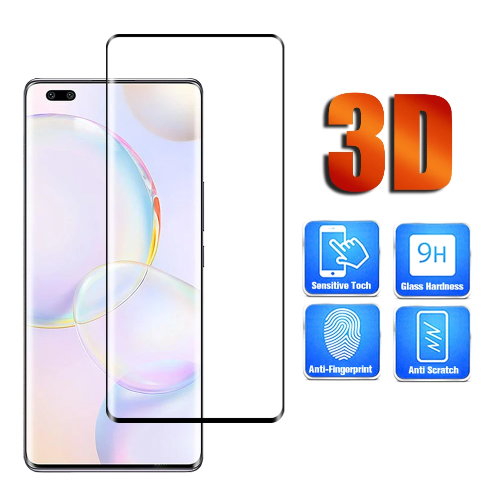 3D Curved Tempered Glass On For Huawei Honor 50 / pro Full Screen ...