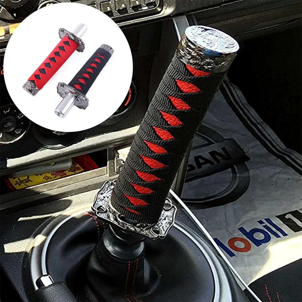 JDM Samurai Sword Shift Knob Shifter Katana Metal Weighted Sport With 3 ...