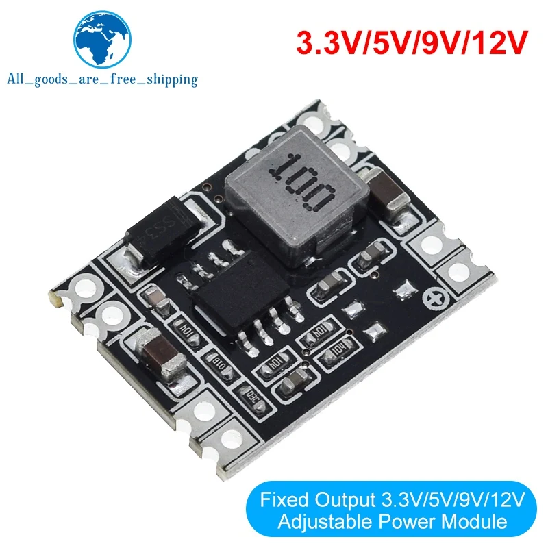 Convertidor reductor para Arduino, módulo de alimentación CC CC 3 A, 5 ...