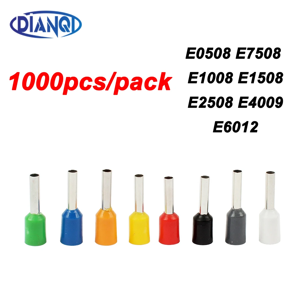 Insulated Ferrules Terminal Block Cord End Wire | Cable Ferrules Crimp ...