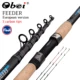 Obei Feeder Fishing Rod Telescopic Spinning Casting Travel Rod 3.0 3.3 ...