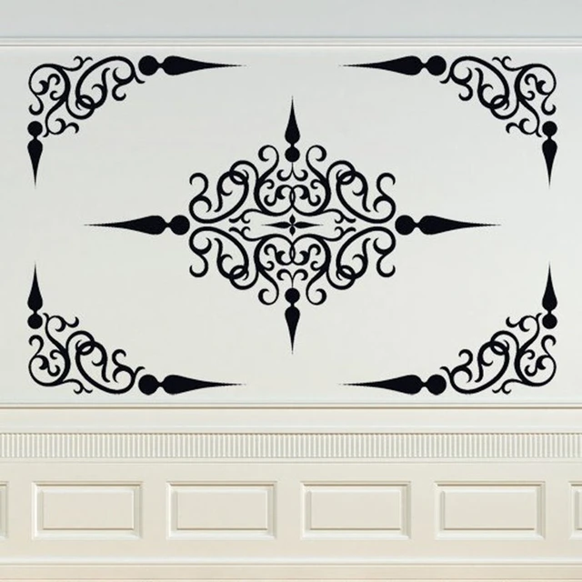 Ornate Scroll Corner Designs