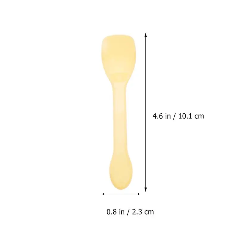 100 шт/партия Ложки одноразовые пластиковые утолщенные столовые приборы ...
