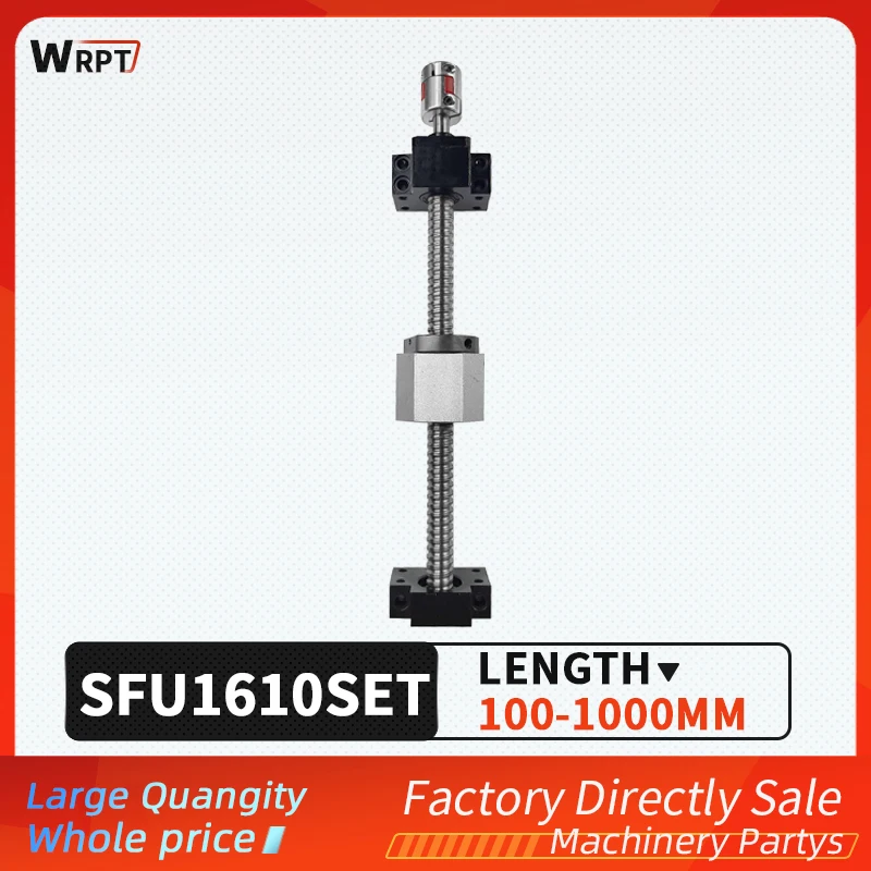 High-quality-set-SFU1610-SFU1610-3-waist-DFU1610-double-nut-ball-screw ...