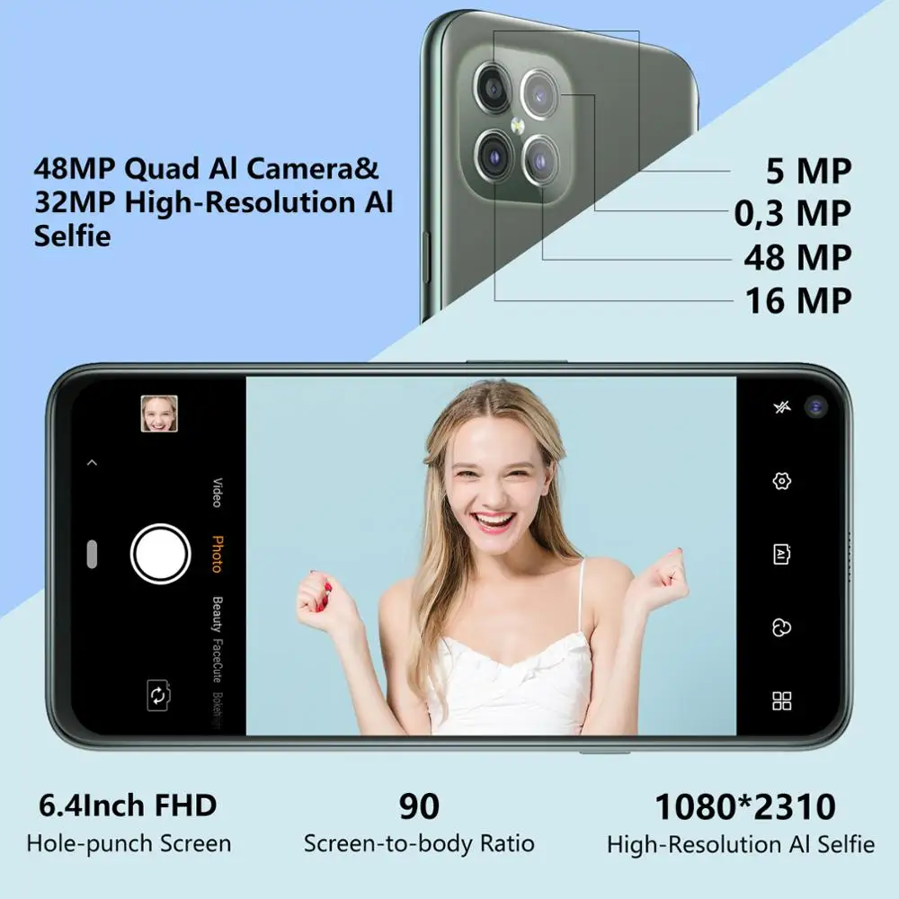 CUBOT C30 Smartphone 8GB+128/256GB NFC 4G Global Version Mobile Phones ...