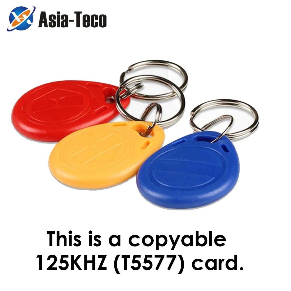 100Pcs/lot T5577 Clone Card 125Khz RFID Tag Duplicator Clone card ...