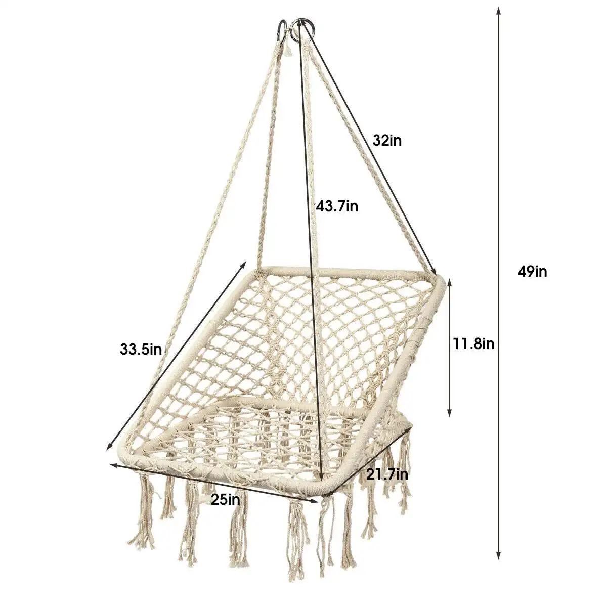 Macrame Lounge Chair | Macrame-design.com