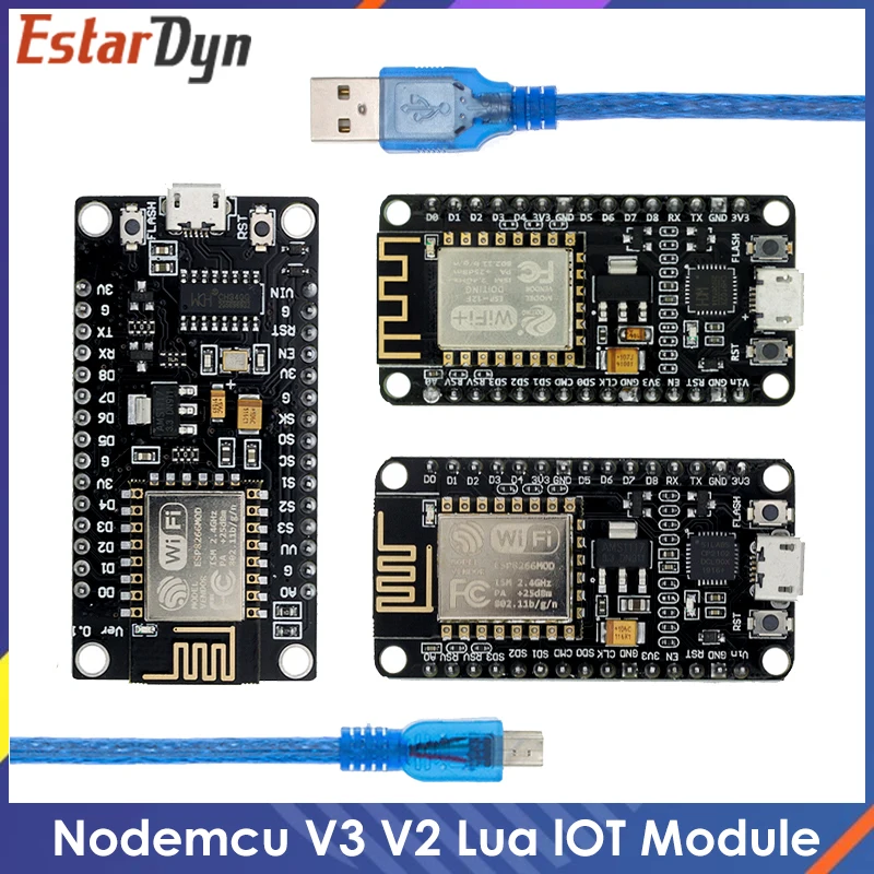 Il-modulo-senza-fili-CH340-CP2102-NodeMcu-V3-V2-Lua-WIFI-Internet-delle ...