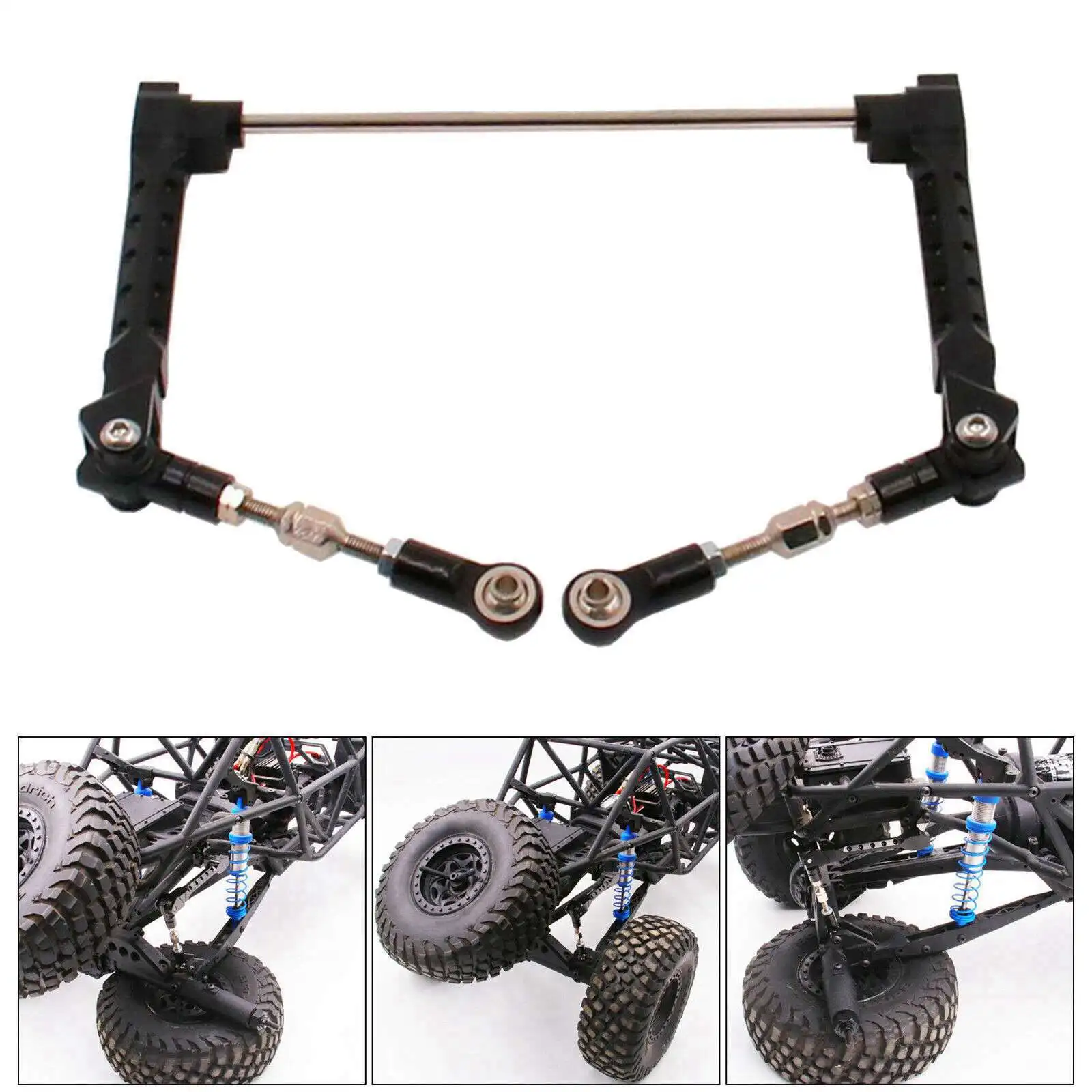 1pc 금속 Sway 바 안티 롤로드 세트 Axial Wraith RR10,90048 1/10 RC 락 크롤러 자동차 모델 차량 ...