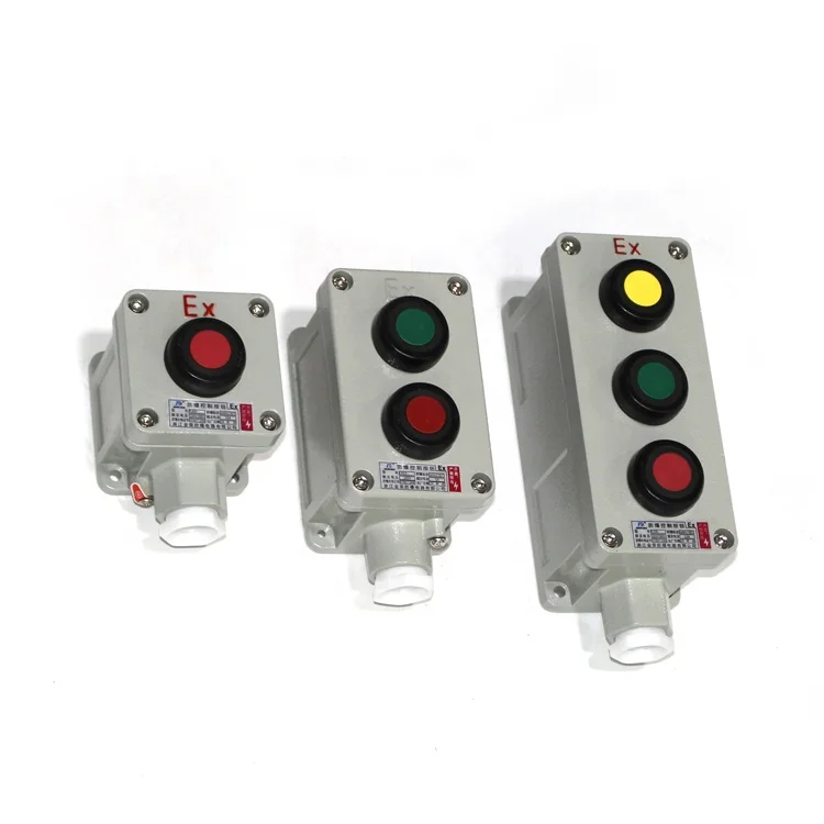 BZA53-Explosion-Proof-Tombol-Berhenti-Darurat-Switch-Kebakaran-Industri-Start-Stop-Controller ...