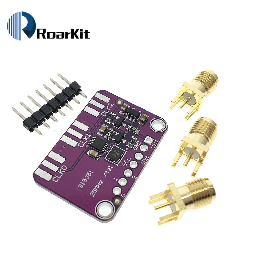 1PCS DC 3V 5V Si5351A Si5351 I2C Clock Generator Breakout Board Module ...