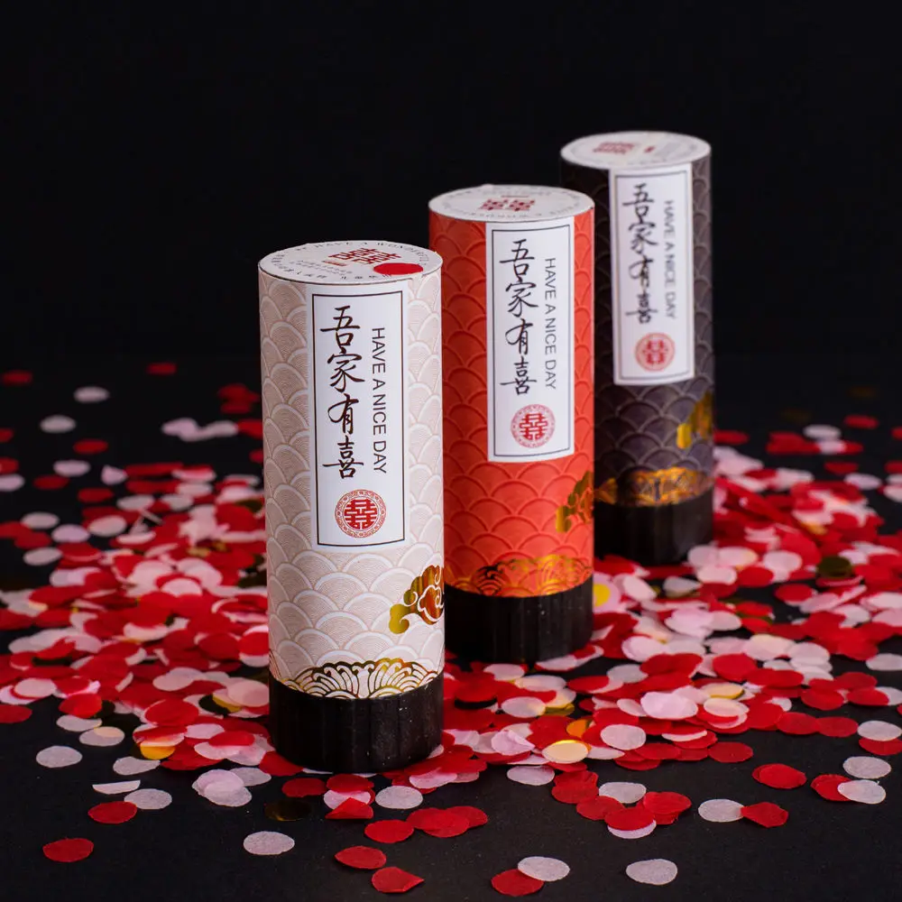 10pcs Colored Smoke Flares Confetti Popper Cannons Wedding Festoon ...