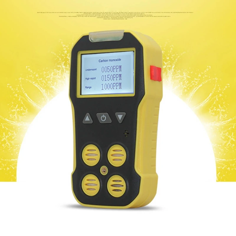 4-in-1 Handheld Harmful Gas Detector Oxygen Carbon Monoxide Hydrogen ...