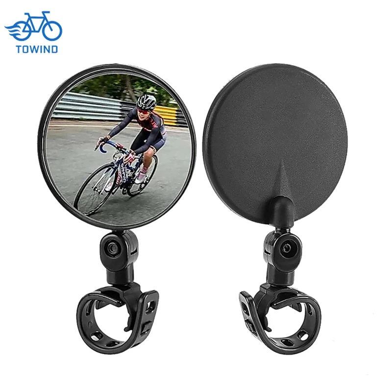 New-Universal-Bicycle-Rearview-Mirror-Adjustable-Rotate-Wide-Angle ...