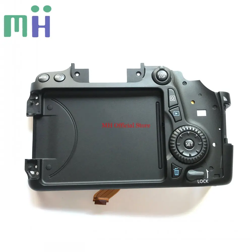 NEW For Canon 70D Back Cover Rear Case Shell + SET MENU Dial Button ...