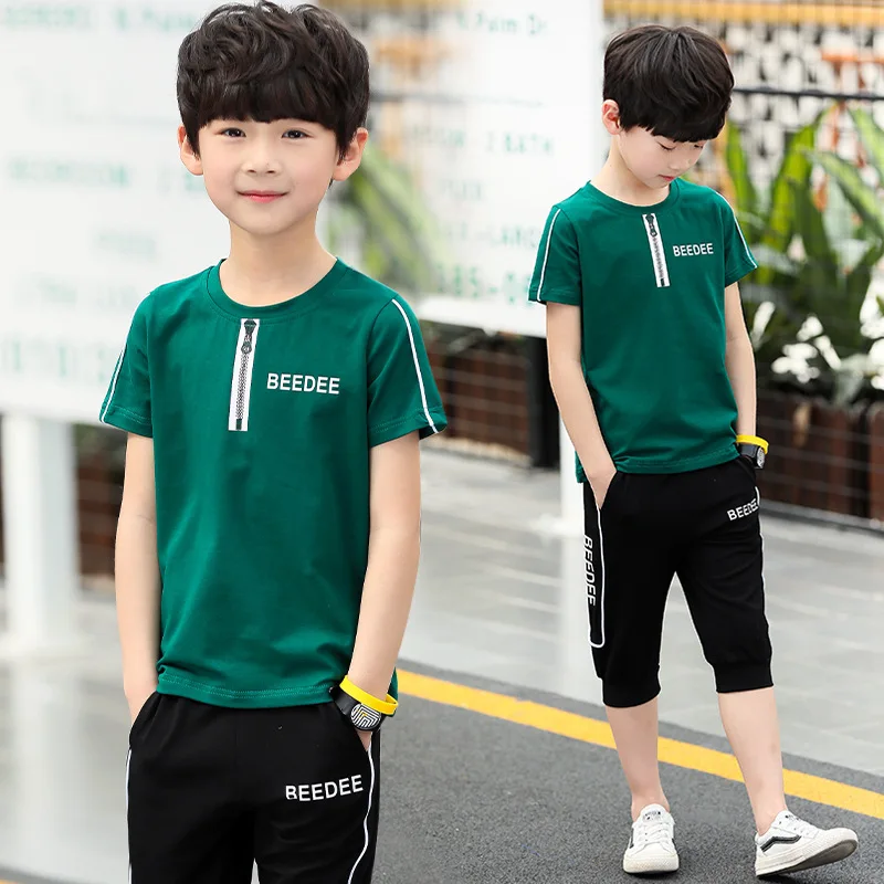 Plus Size Children Clothing Sport Style Boy Clothes Set Costume Kids ...