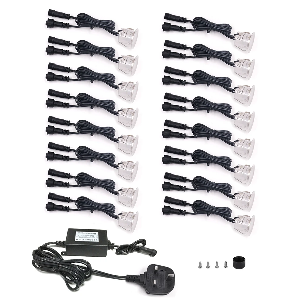 Dc12v Led Deck Light Underground Lamp Ip67 Waterproof Stainless Steel ...