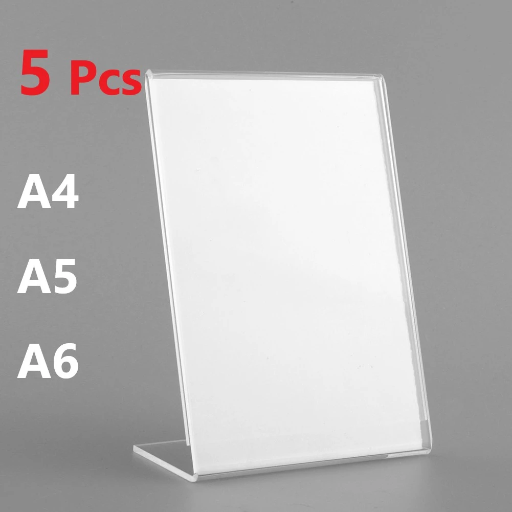 Business, Office & Industrial Supplies A6 A5 ACRYLIC DOUBLE SIDED ...