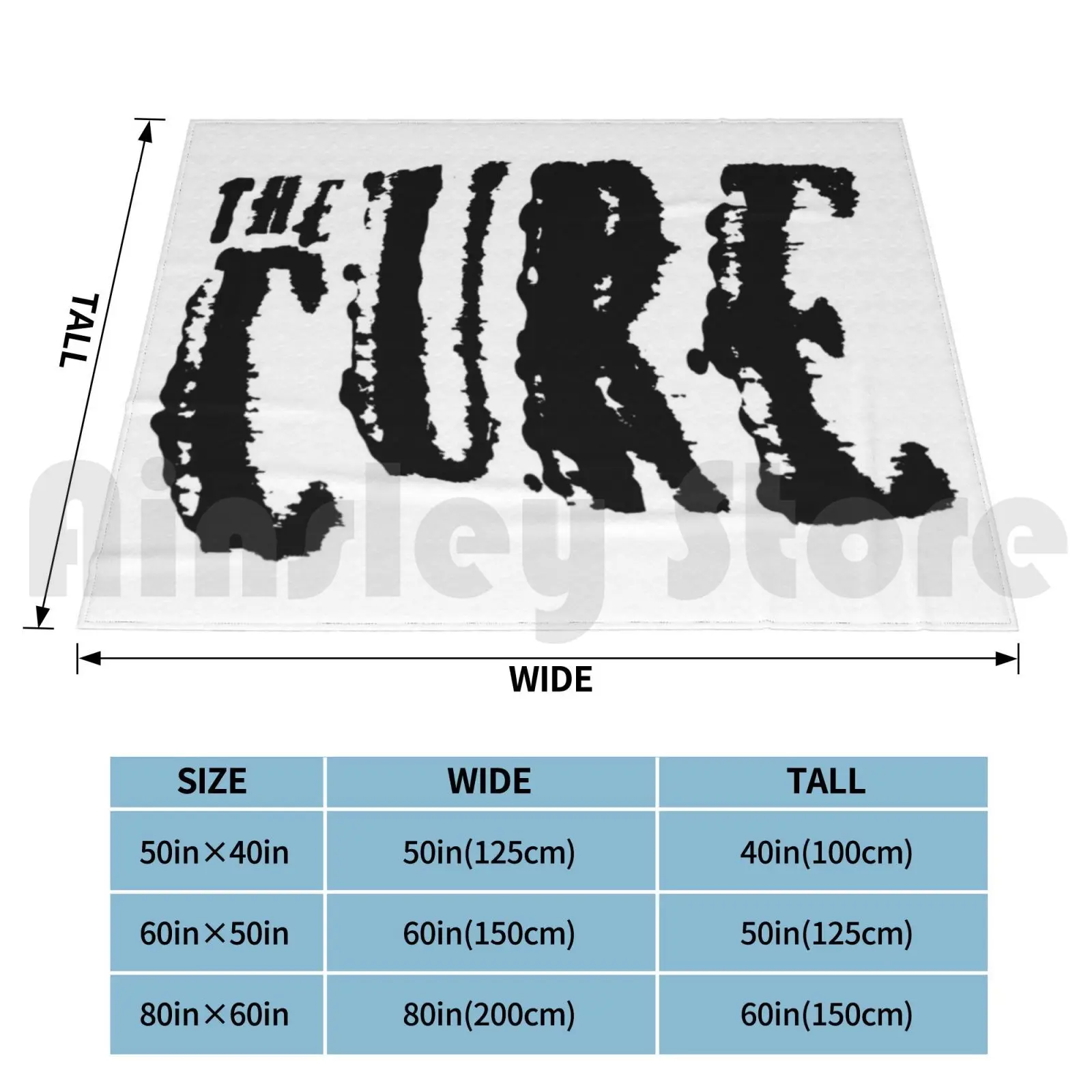 The Cure Band Logo
