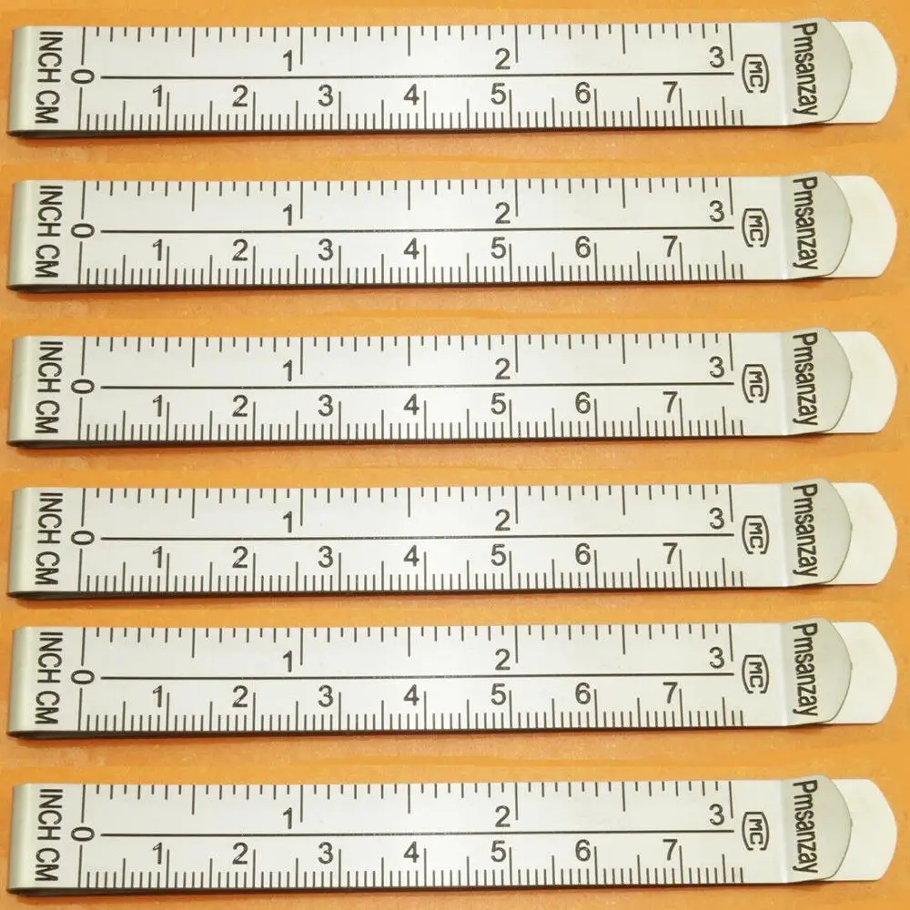 Hemming Clips 3 Inches Measurement Ruler Pinning Marking Sewing Wonder ...