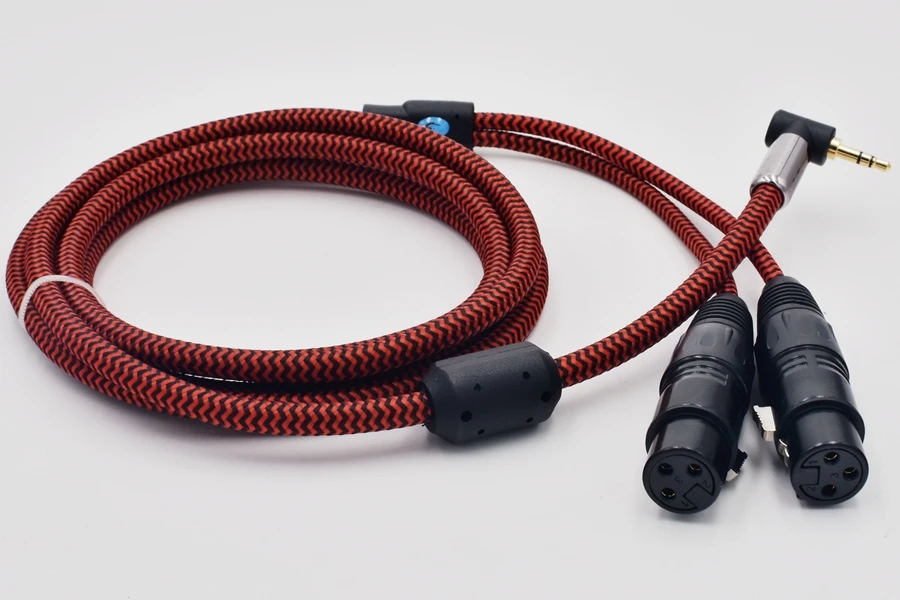 10 mètres - Câble Audio Premium, Angle de 3.5mm, Mini Jack vers double ...