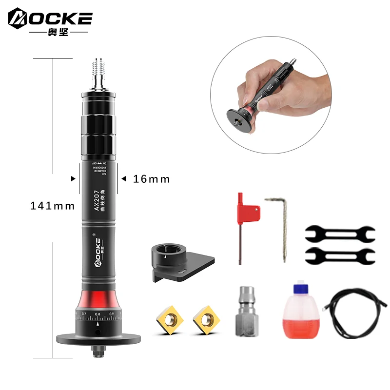 Ax207 Mini Pneumatic Chamfering Machine Metal Deburring Chamfer Tool ...