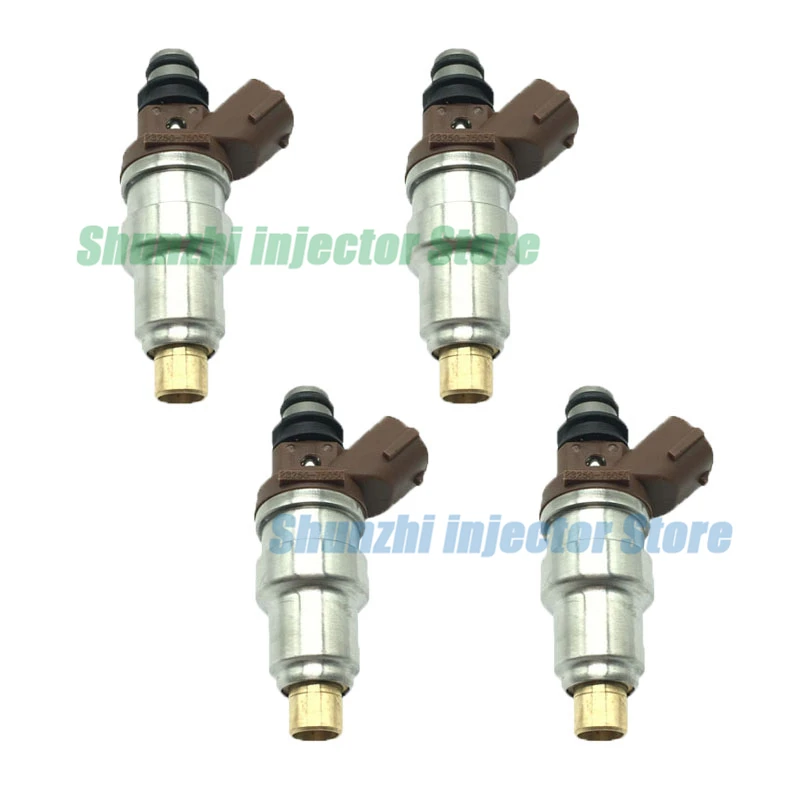 4pcs หัวฉีดหัวฉีดสำหรับ Toyota 4Runner Tacoma T100 2.7L OEM:23209 79095 ...