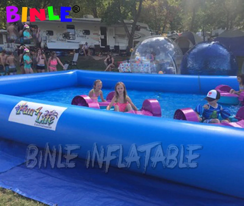 Hot sale commercial family use Inflatable swimming pool giant ...