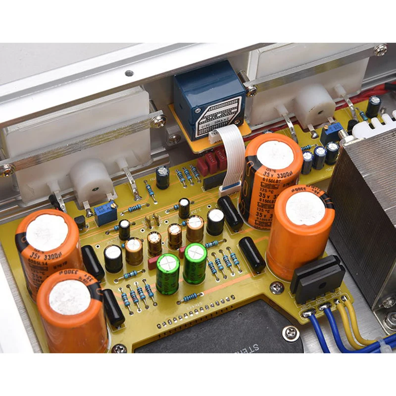 BRZHIFI Sanyo Thick Film STK443 Retro HIFI Fever Dual Head Amplifier ...