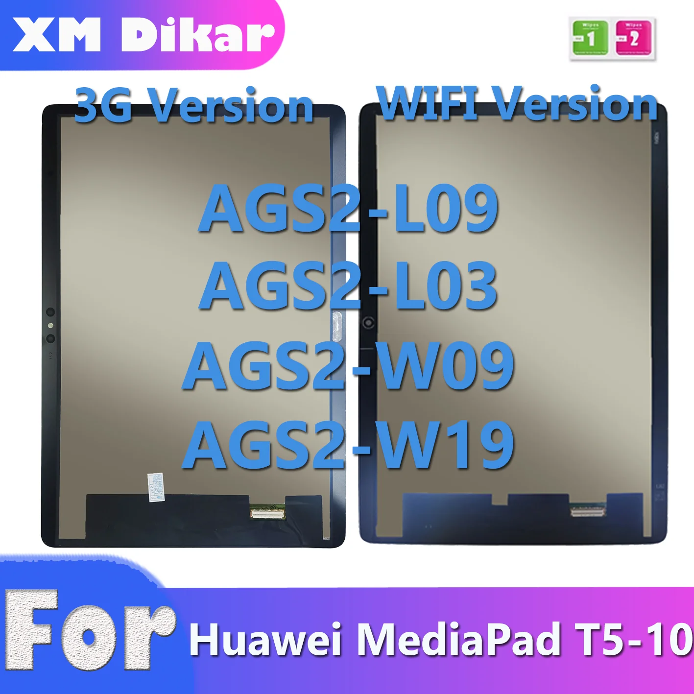 T5 lcd para huawei mediapad t5 10 AGS2 L09 AGS2 W09 AGS2 L03 AGS2 W19 ...