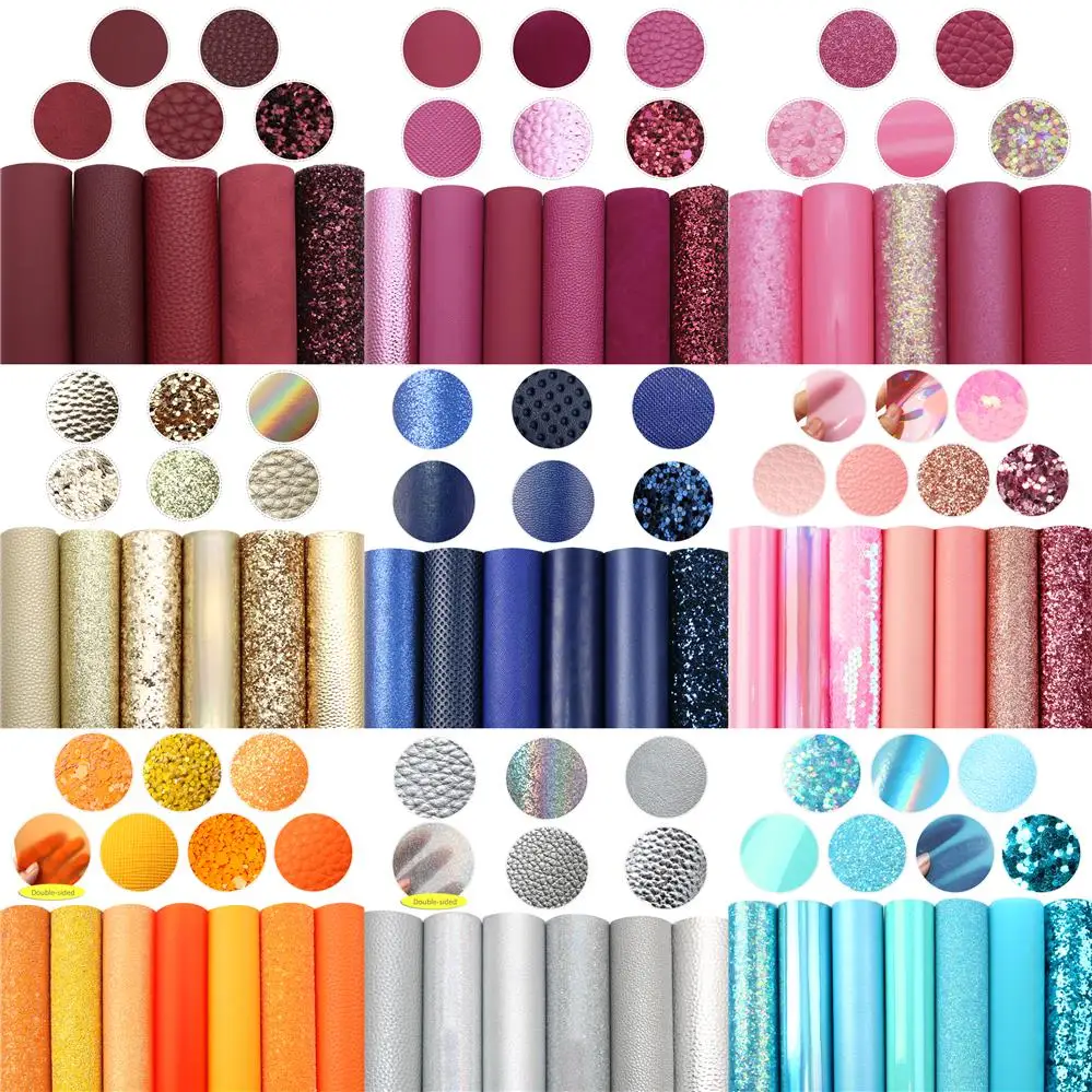 Tela-de-piel-sint-tica-para-lazos-tejido-de-imitaci-n-de-20x33cm-serie ...