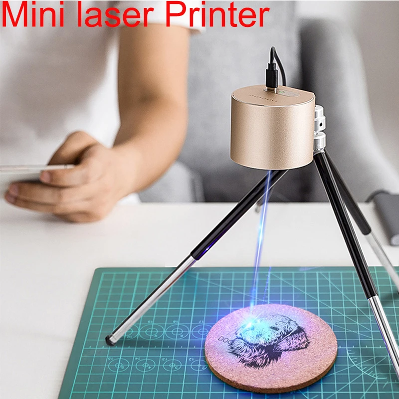 Mini Laser Printer Portable Engraving Machine 3d Printer Accessories ...
