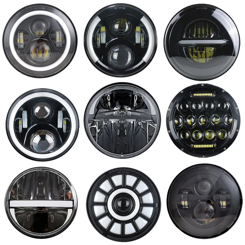 Motorcycle 7 Inch Led Headlight For Harley Touring Ultra Classic ...