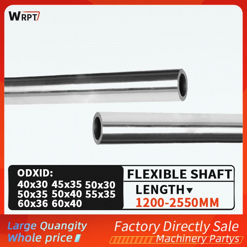 1PCS-40MM-45MM-50MM-55MM-60MM-cylindrical-hollow-optical-axis-linear ...