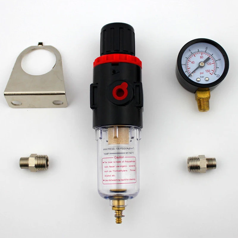 Afr-2000 Pneumatic Filter Filtering Regulator Reducing Valve G1/4 ...