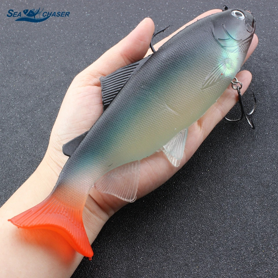 Super-Magic-Bait-20cm137g-Soft-Silicone-Bait-Lead-Bait-Rock-Fishing-Rod ...