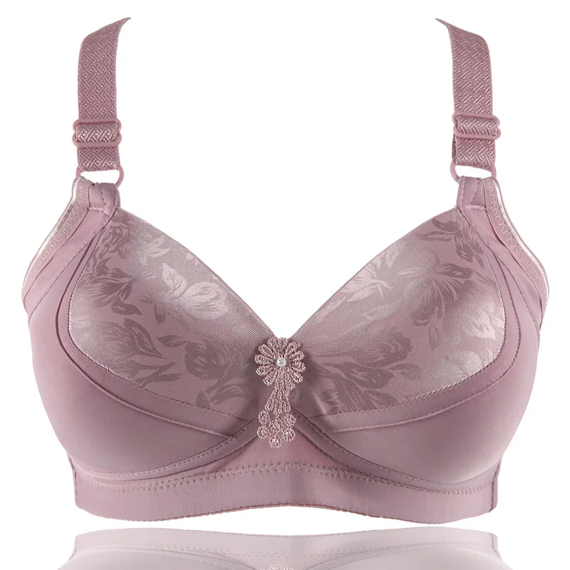 Plus Size 36 42 B C Cup Women Wire Free Bras Woman Bralette Push Up ...