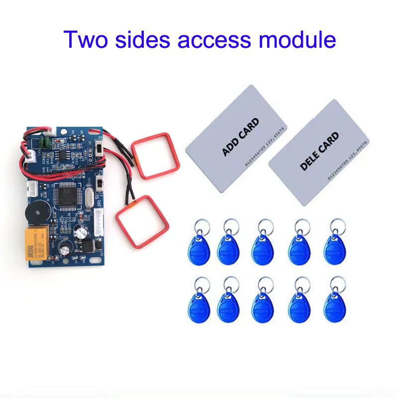 Rfid Embedded Door Access Control Module Two Antenna /two Side Intercom ...