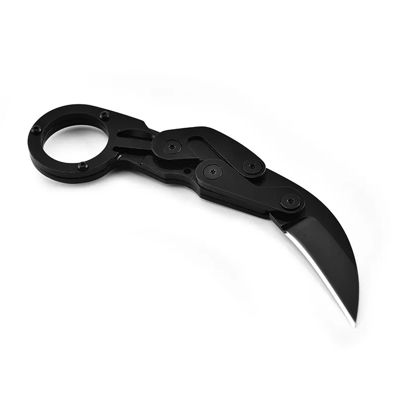 HS Tools mechanical karambit scorpion claw knife outdoor camping jungle ...