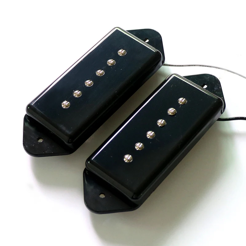 Donlis-Traditional-P90-Dog-Ear-Guitar-Pickups-In-Black-Ivory-Colors ...