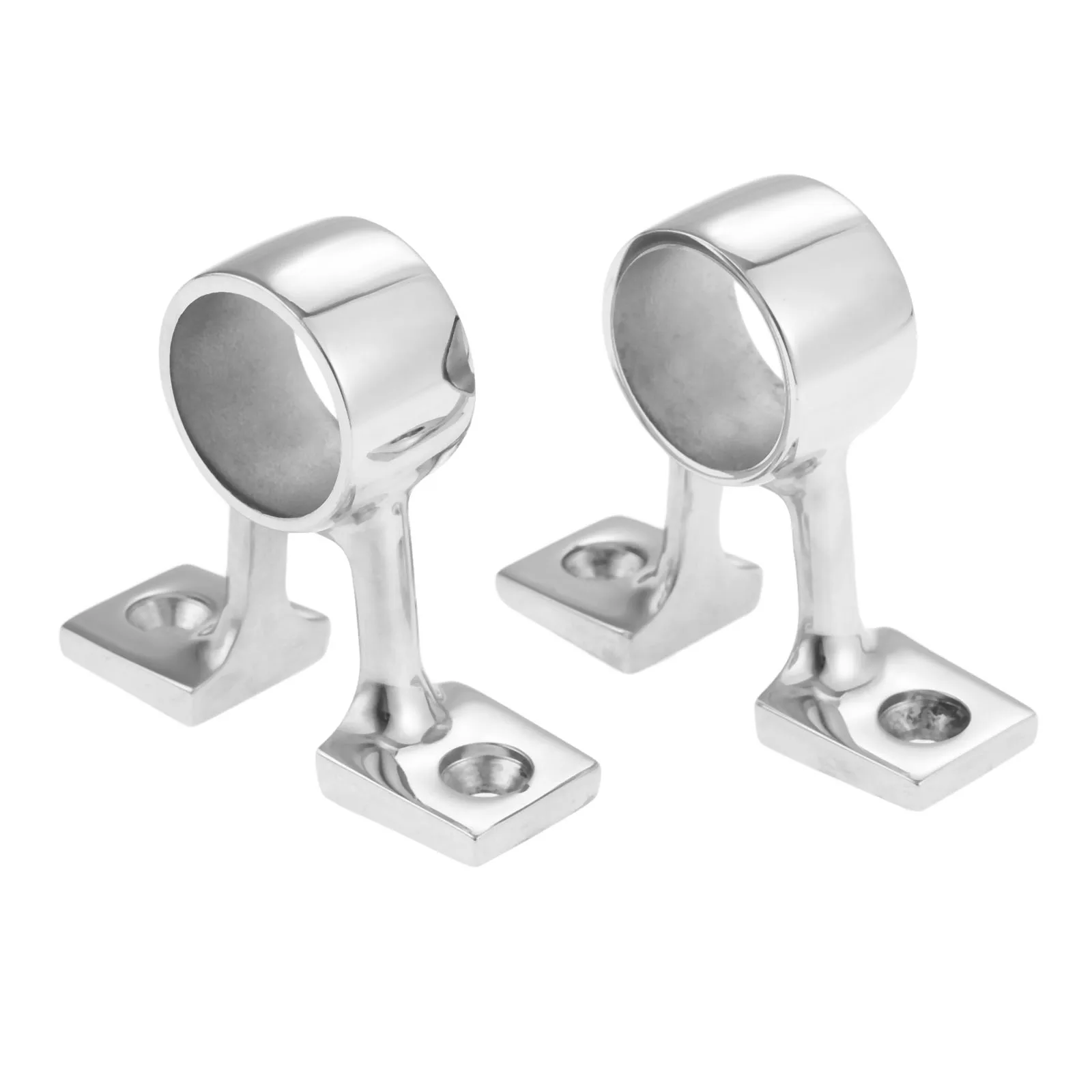 2-PC-1Pc-316-Stainless-Steel-Boat-90-Degree-Center-Bracket-Hand-Rail ...