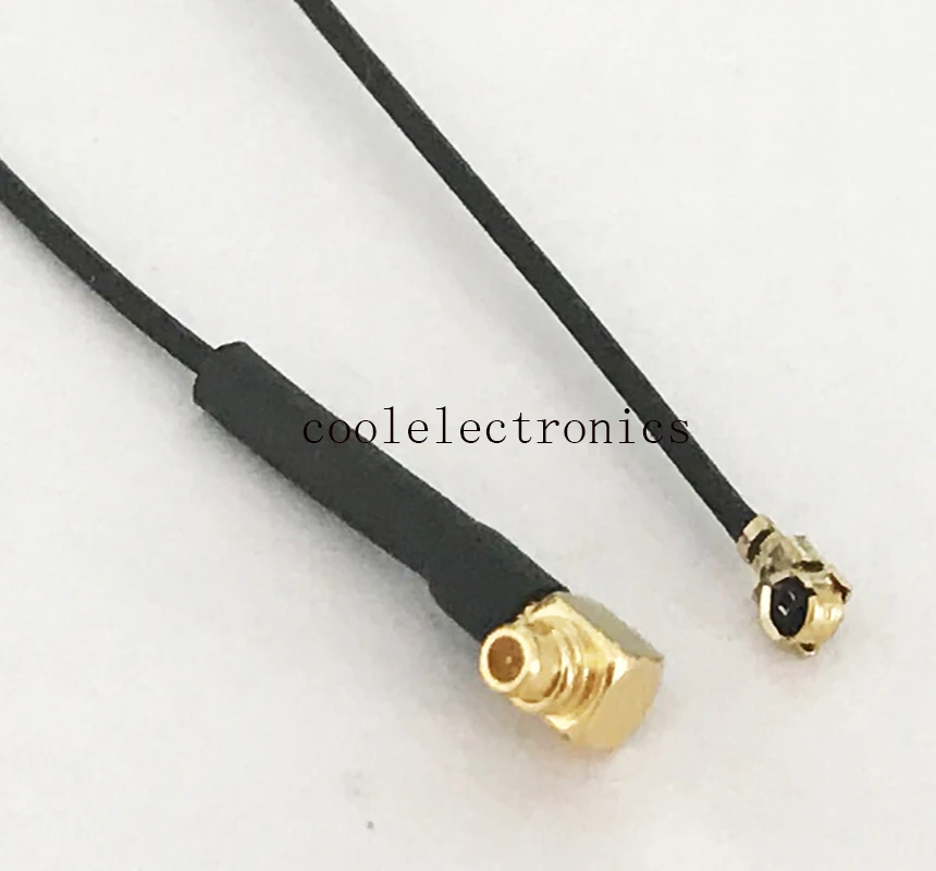 10pcs MMCX male Plug TO IPX / u.fl Connector Adapter RF Pigtail Cable 1 ...