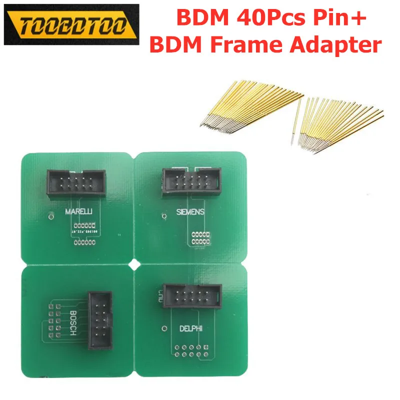 BDM-FRAME-with-Pin-40PCS-Needles-ECU-Programmer-BDM-FRAME-Adapter-40pcs ...