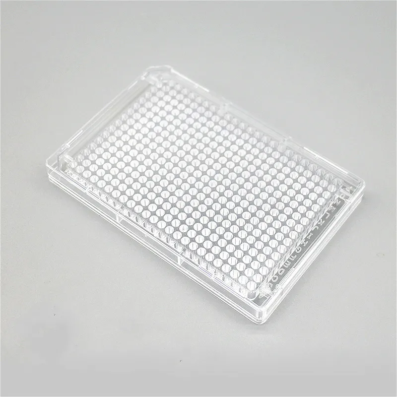 Disposable Cell Culture Plate 384 Wells With Cover Microplate ...